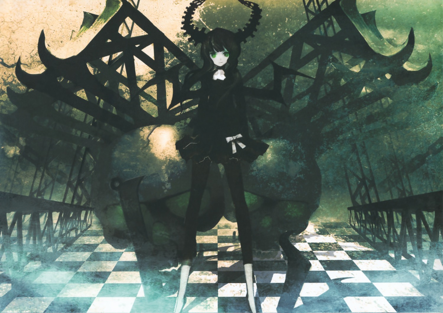 huke black rock shooter vocaloid dead master | #65334 | yande.re